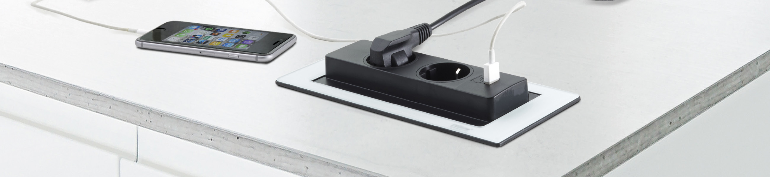 Smarta el-uttag med USB | Brett utbud | Beslagonline.se