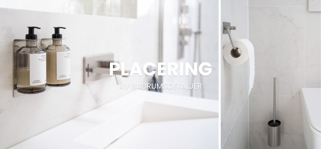 Monteringshöjd, handdukskrok, toarullehållare & toaborste?