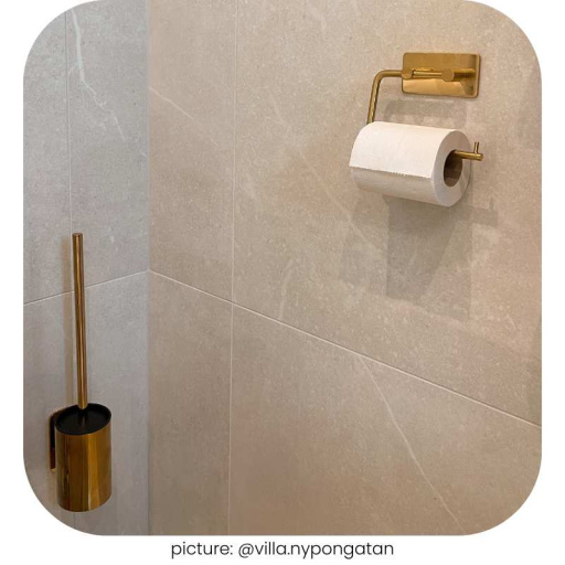 Monteringshöjd, handdukskrok, toarullehållare & toaborste?